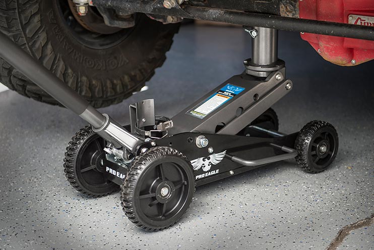 Pro Eagle offroad floor jack review – Devil Horse Motorsports